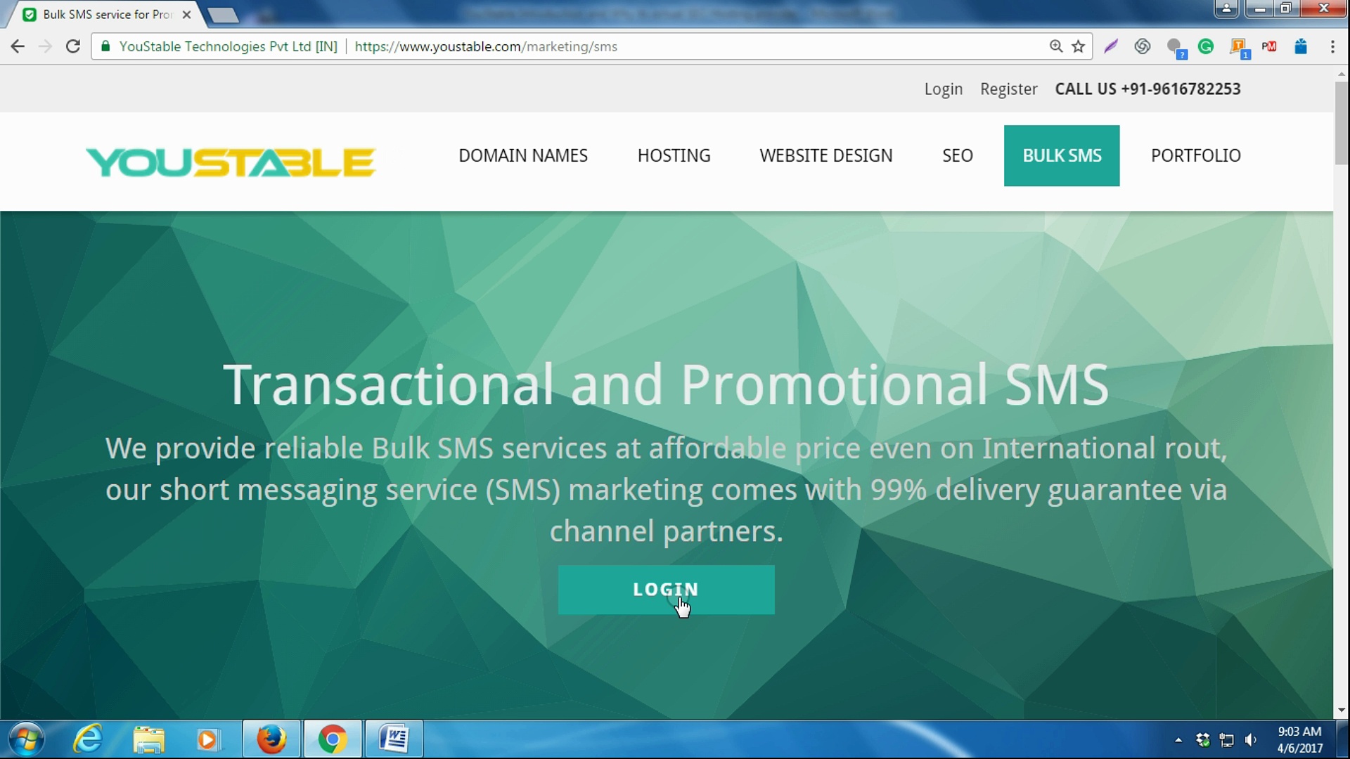 SMS Gateway Service - How to use YouStable Bulk SMS Portal | Cheap ... SMS Gateway Service - How to use YouStable Bulk SMS Portal | Cheap ...